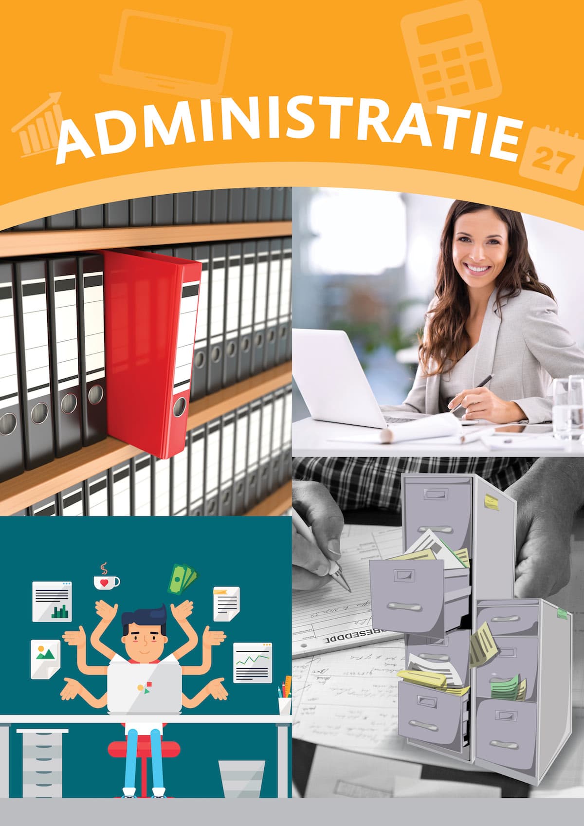 Onze Vakspecifieke poster (VO) Administratie voor Voortgezet Onderwijs